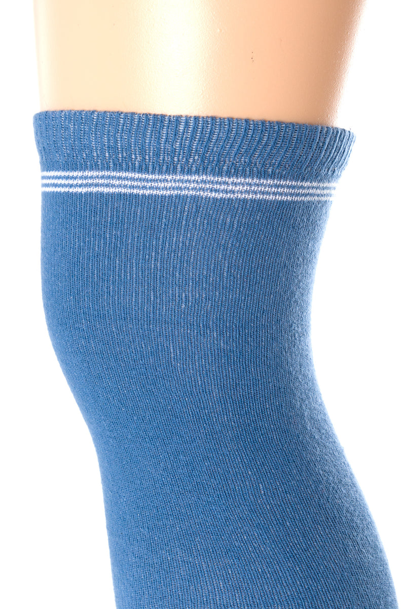 Seamed Clocked Cotton Stockings | Delp Stockings