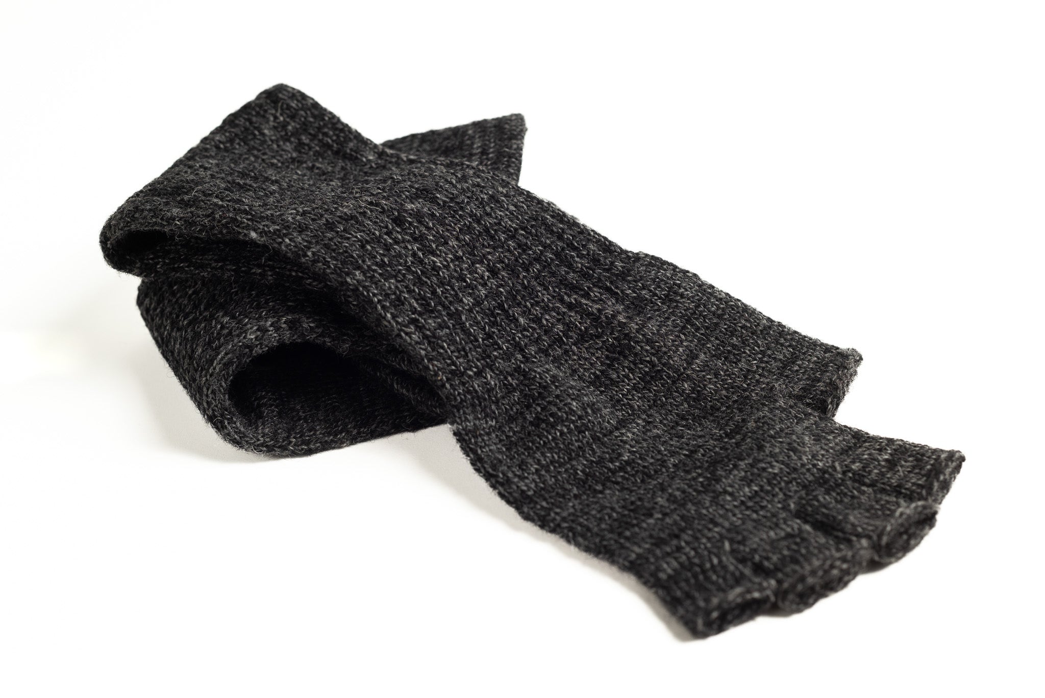 Long Wool Fingerless Mitts | Delp Stockings