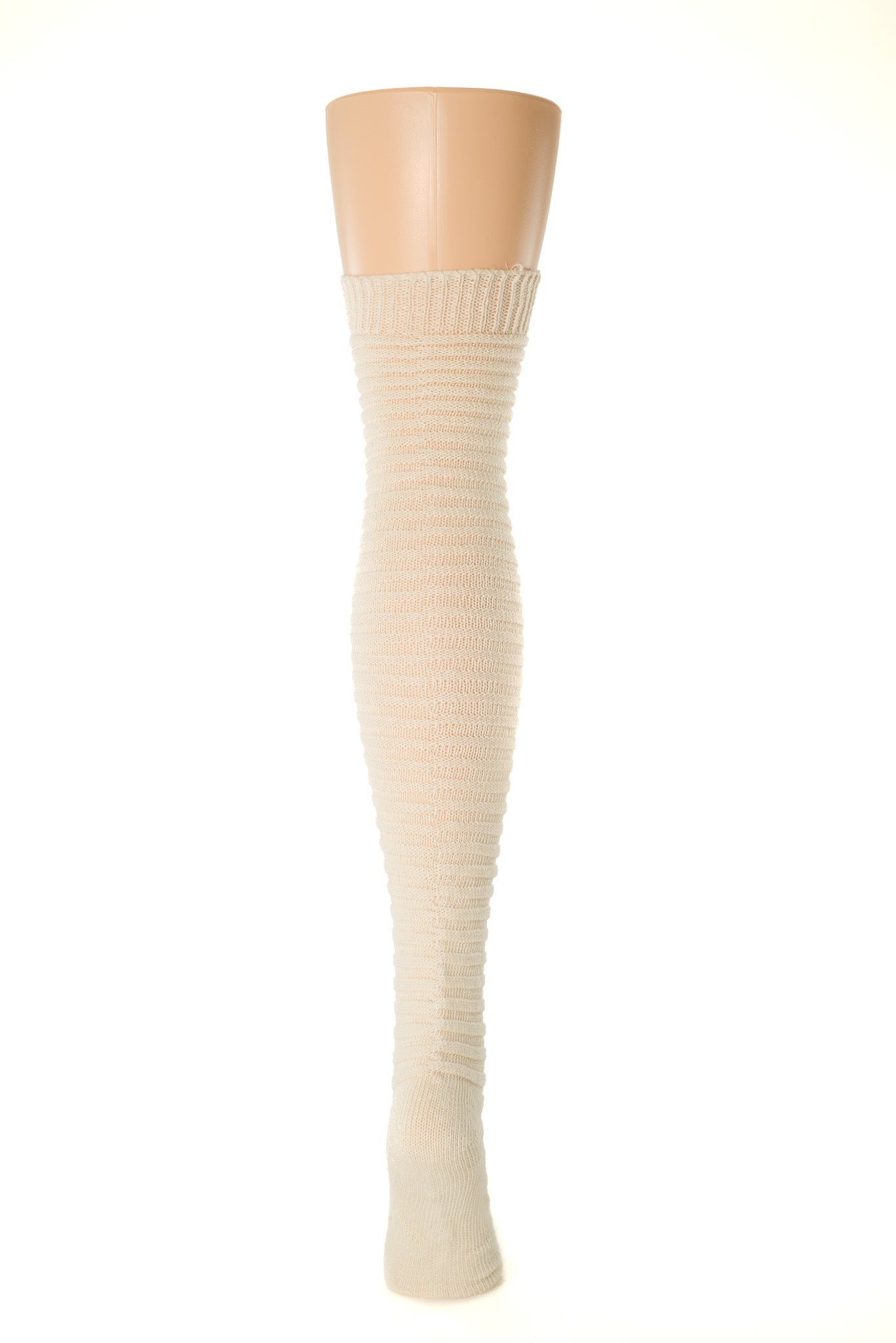 Horizontal Ribbed / Banded Stockings | Delp Stockings